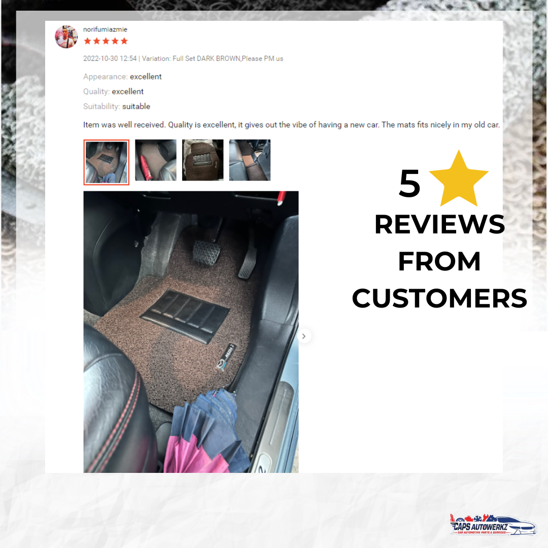 MERCEDES BENZ E-CLASS Premium Customized Single Color Coil Car Mat Set ...