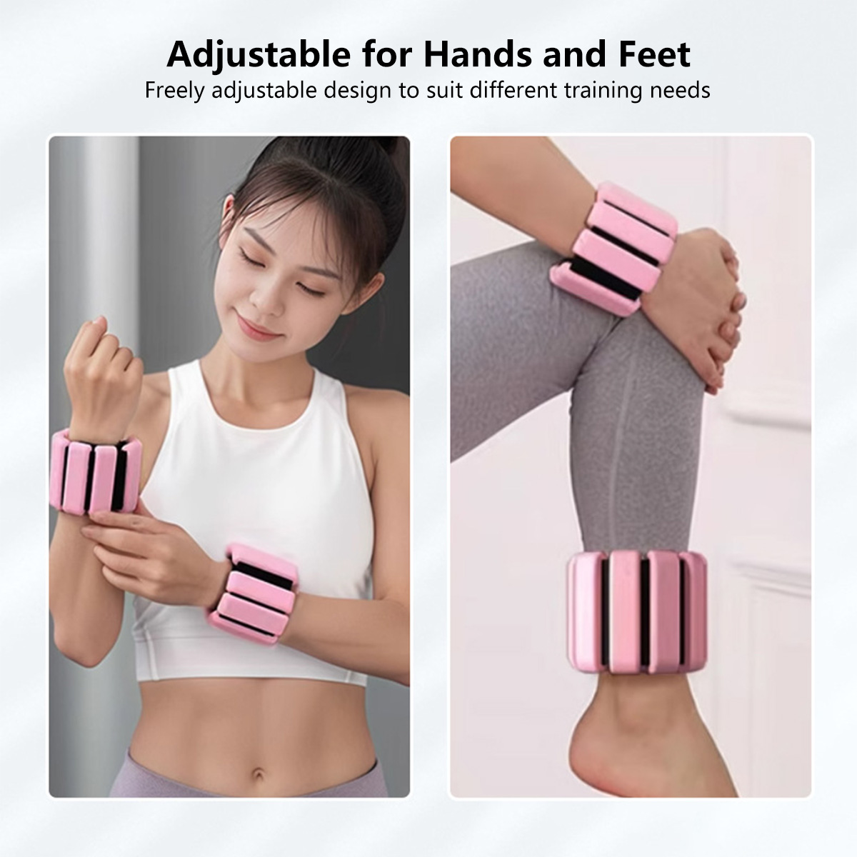 SG Ready Stocks JOMO Ankle Wrist Weights Silicone Weighted Wristband ...