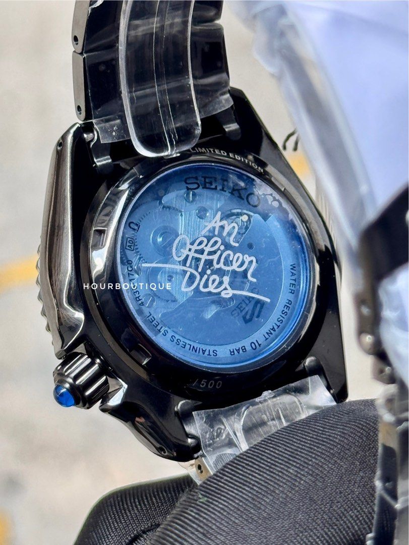 Brand New Seiko 5 X Millions Monster Collab Black Case Automatic Watch ...