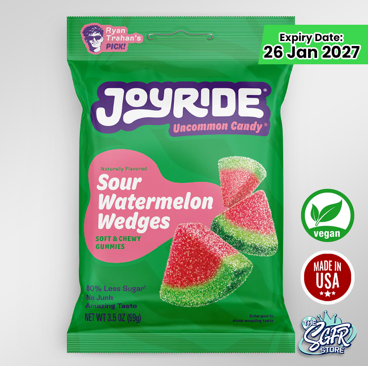 Joyride Sour Watermelon Wedges (Plant Based), 99g | Shopee Singapore