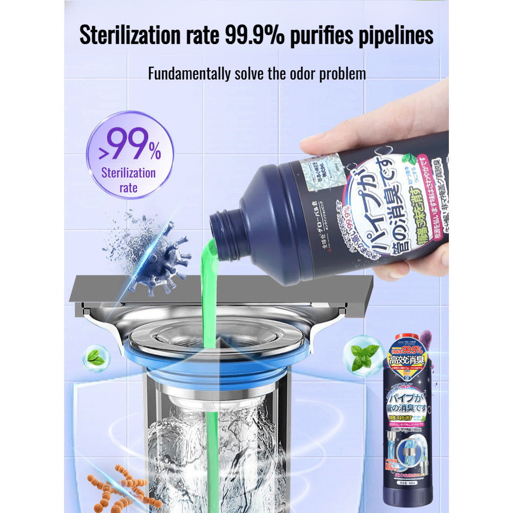 Powerful Japan Pipe Cleaner | Sink & Toilet Drain Clog Remover | Pipe ...