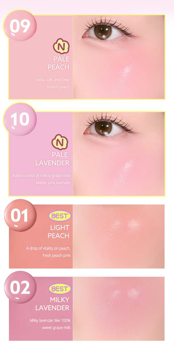 [PERIPERA - NEW COLOR] SYRUPY TOK CHEEK - 9g | Long-lasting Inner Glow ...