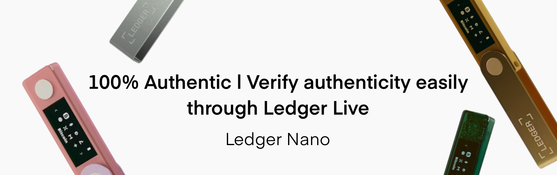 Ledger Nano X Bluetooth Crypto Hardware Wallet | Cold Wallet | Official ...
