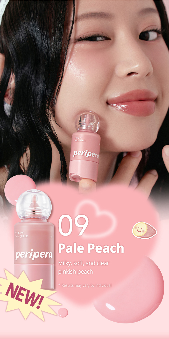[PERIPERA - NEW COLOR] SYRUPY TOK CHEEK - 9g | Long-lasting Inner Glow ...