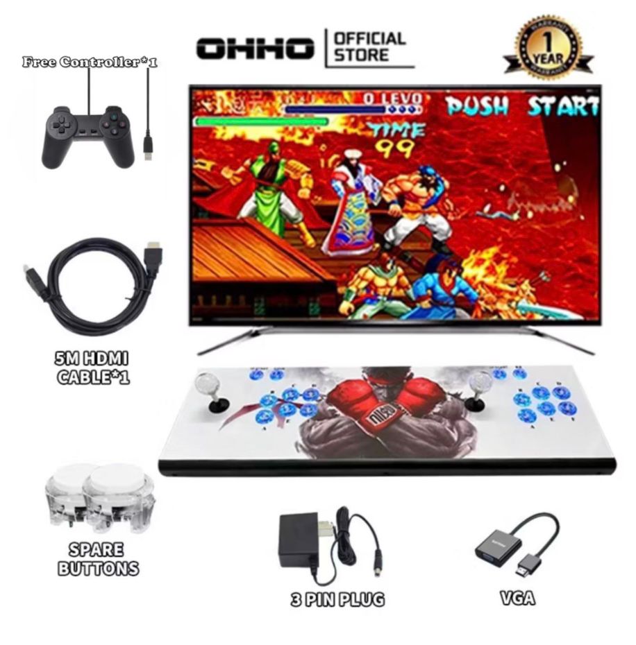 【Ready stock】2026 latest version OHHO I 33000 in 1 Pandora gamebox ...