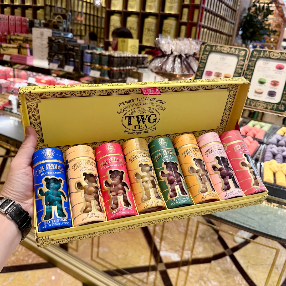 TWG Tea Teddies® are exquisite tea-infused fruit gums Tea Teddy fruit ...