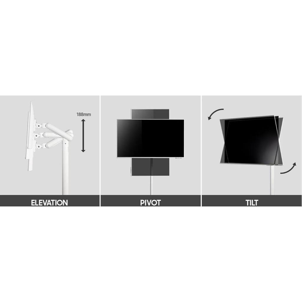 Samsung Smart Monitor Stand for 27"/32" M50F Monitor | Moving Style ...