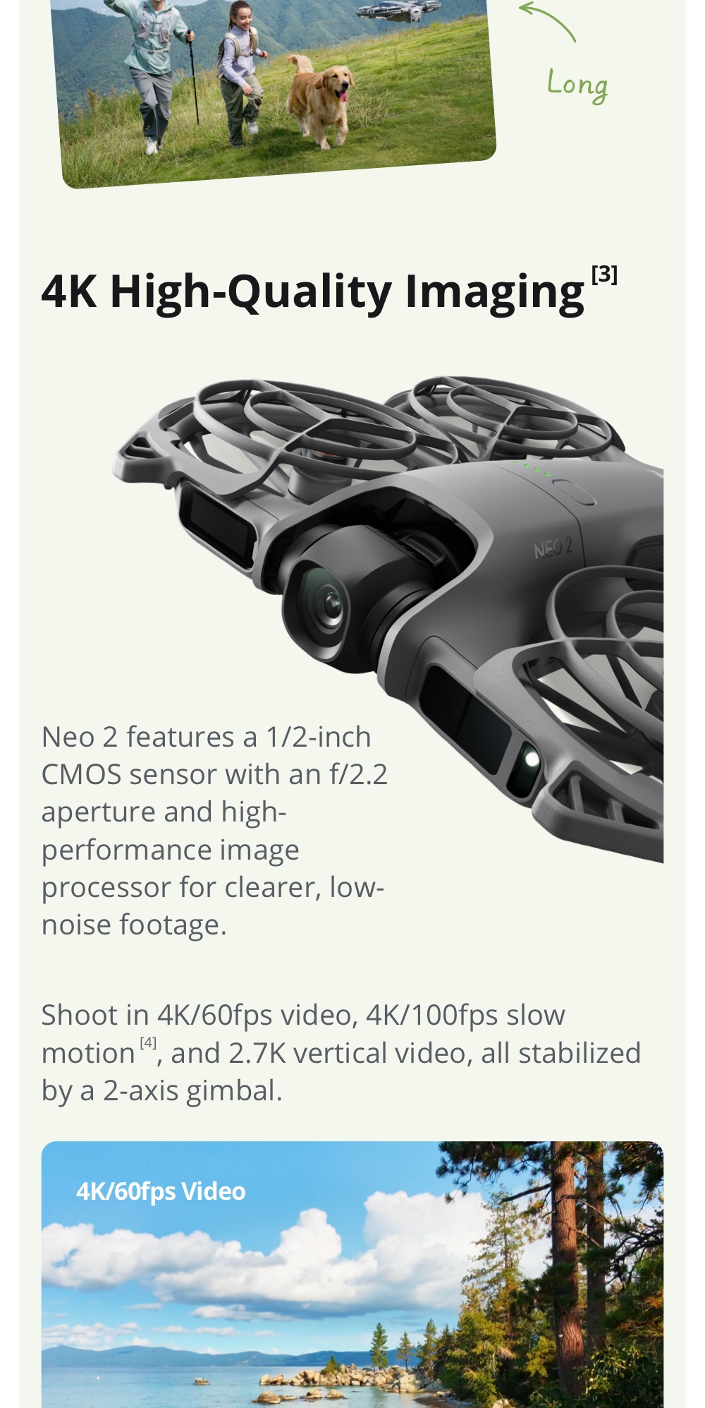 DJI Neo 2 - Follow Me Camera Drone | Built-In Storage 49GB | Stronger ...