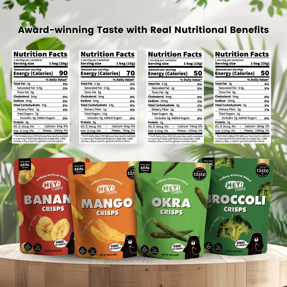 Hey! Chip Happy Crunch Box - Christmas Gift, Halal, No Sugar, Low ...