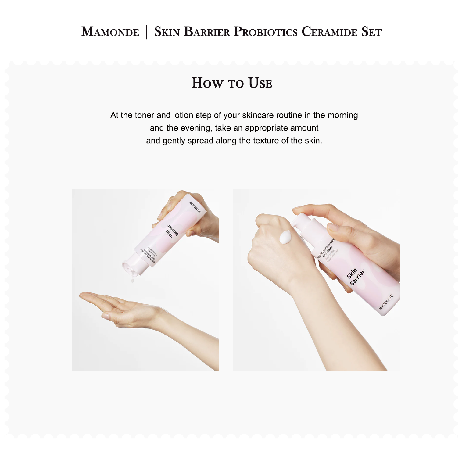 Mamonde | Skin Barrier Probiotics Ceramide Set (Skin Softener 200ml and ...