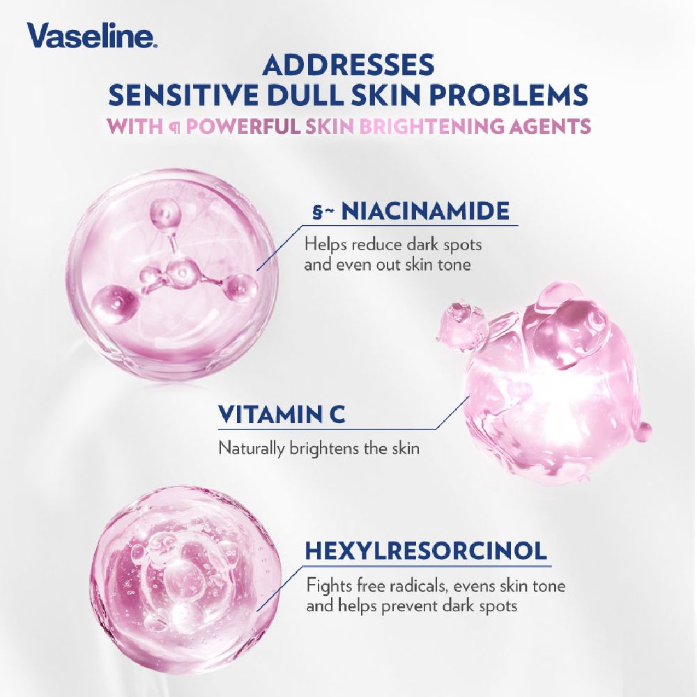 VASELINE Pro Derma Brightening Body Lotion 465ml | Shopee Singapore