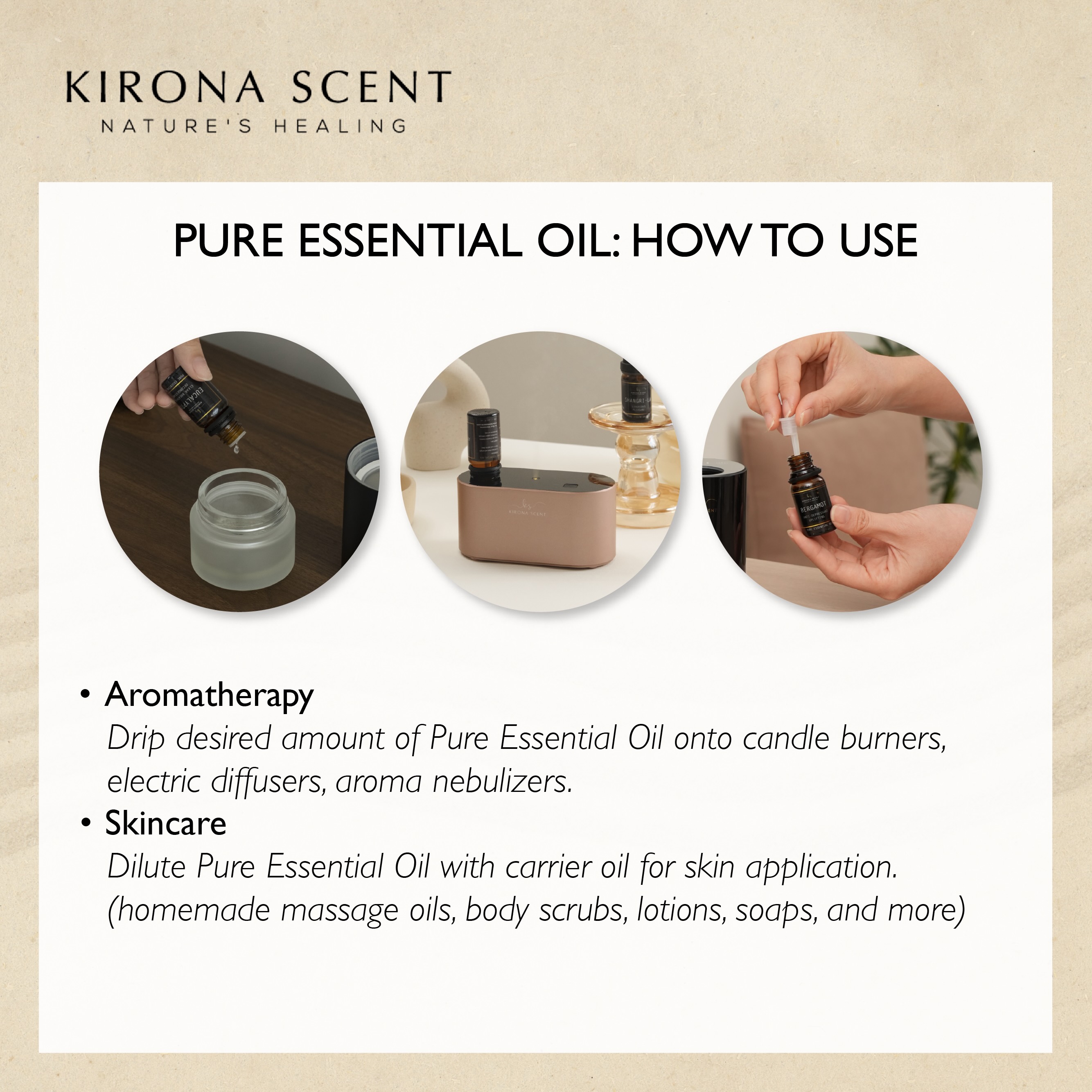 [KIRONA SCENT] MBS Inspired Pure Essential Oil (10ml) | Luxury Hotel ...