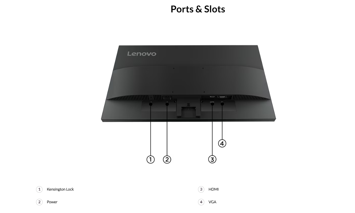 Lenovo L24-4e 23.8" IPS FHD 100Hz Monitor | Shopee Singapore