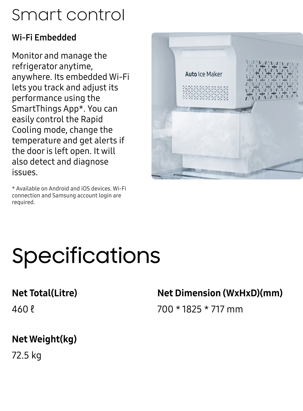 Samsung RT47CB6686B1SS Refrigerator TMF Bespoke AI 460L | Shopee Singapore