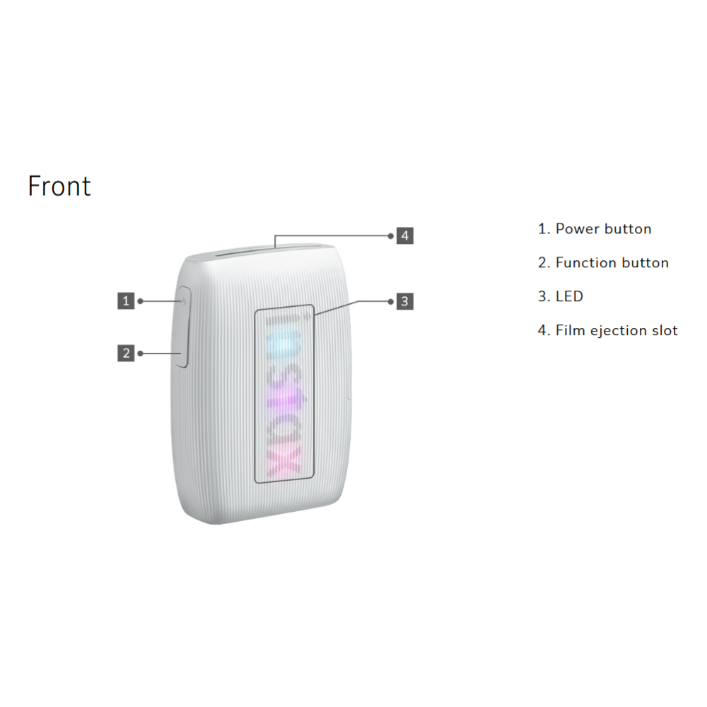 Fujifilm Instax Mini Link 3 Instant Portable Bluetooth Film Photo ...
