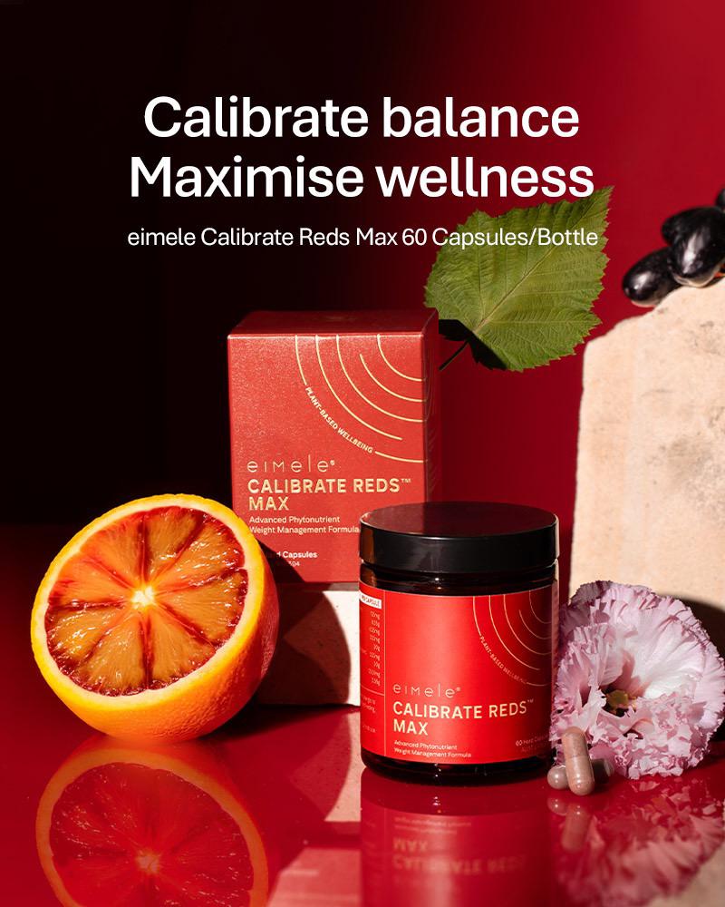 【Upgraded Vers.】 Eimele Calibrate Reds Max (2nd Gen) 60 Capsules 【Plant ...
