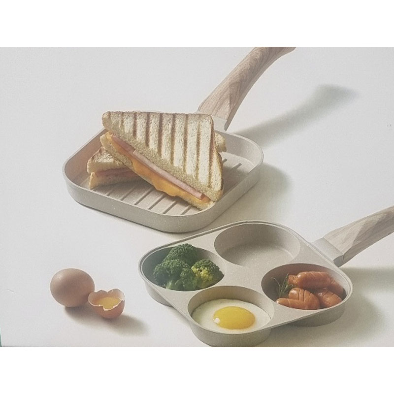 GOODTODAY Nonstick IH Induction Egg Pan 4Holes | Shopee Singapore