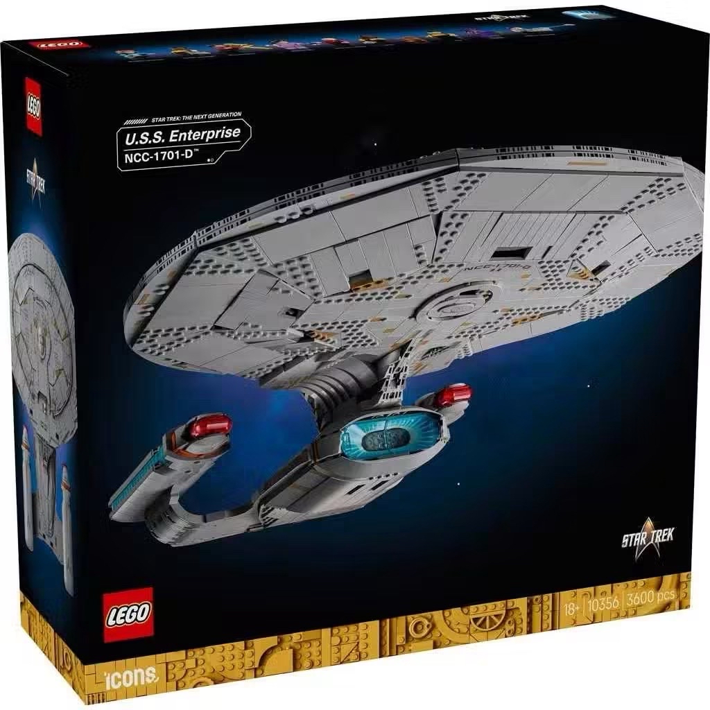 LEGO Icons 10356 Star Trek: U.S.S. Enterprise NCC-1701-D™ (Coming Soon ...