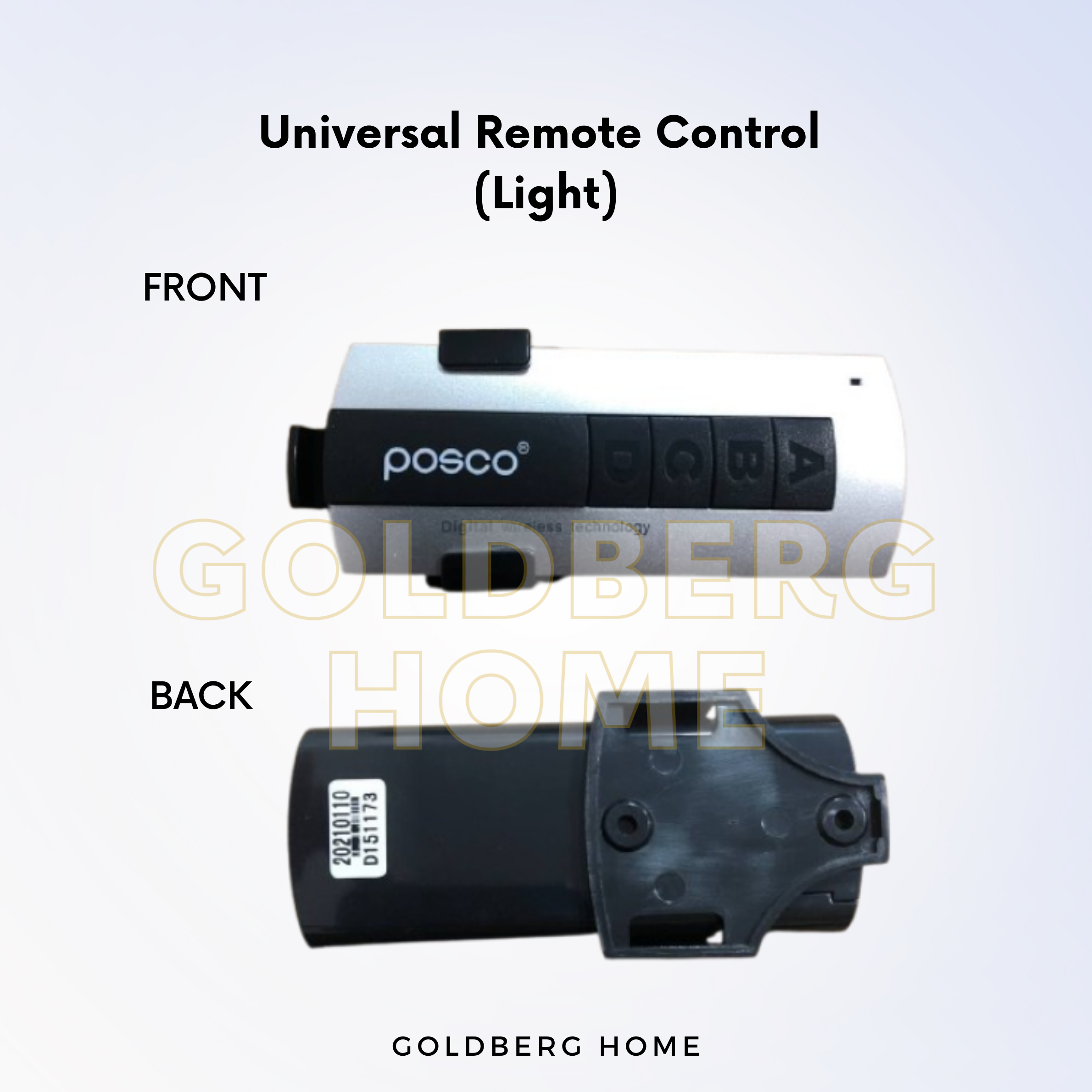 [SG seller] Posco peak universal remote control light | Goldberg Home ...