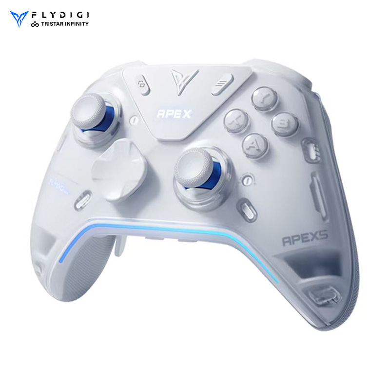 FLYDIGI Apex 5 Wireless Gaming Controller Force-Adjustable Hall Joystick low latency support PC ...