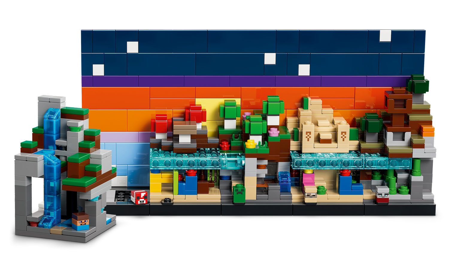 LEGO Minecraft 21589 Mini Biomes | Shopee Singapore