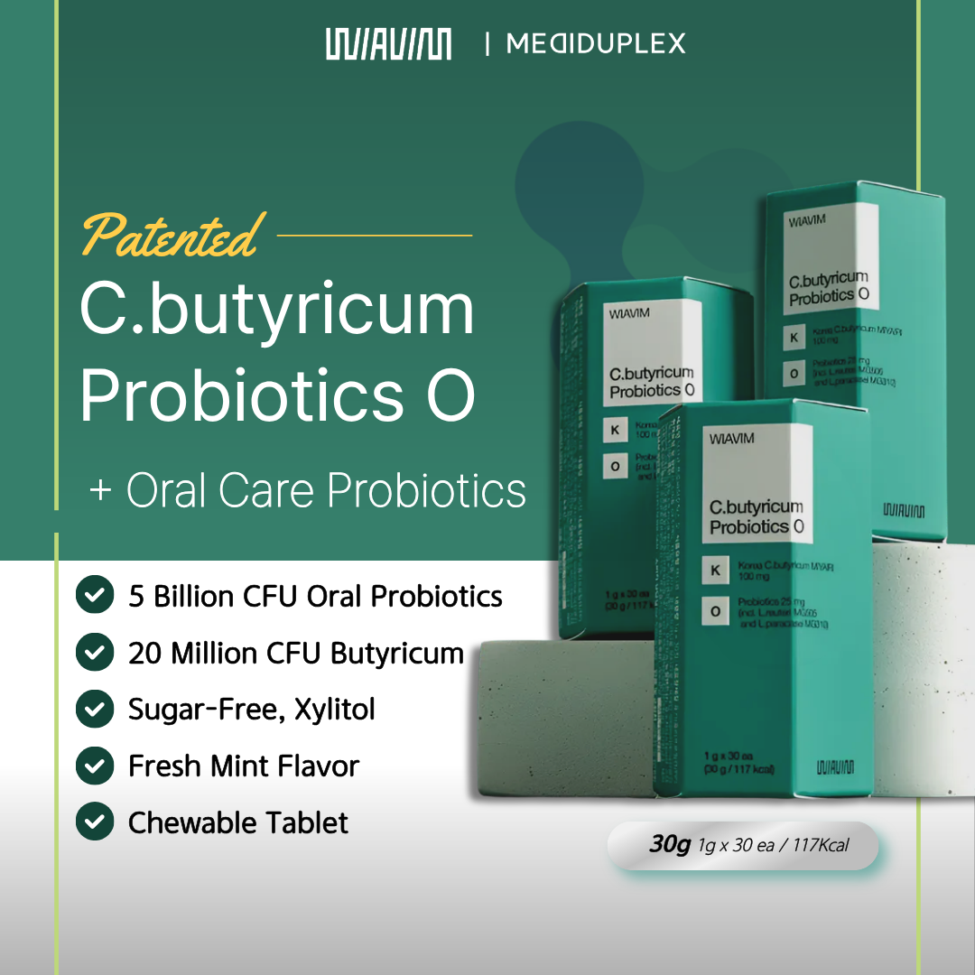 Chewable Oral Probiotics Mint Flavor | 5 billion Oral Probiotics + 20 ...