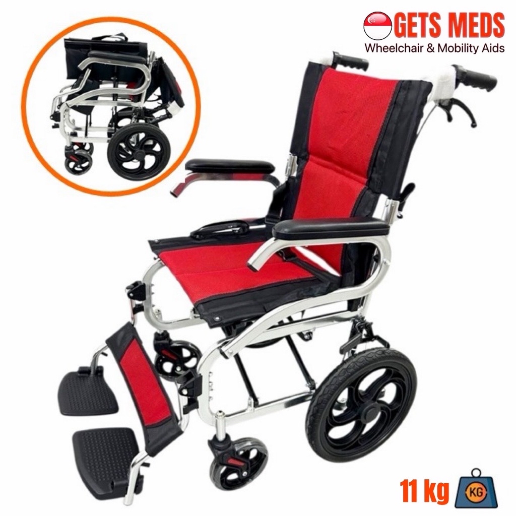Wheelchair Pushchair [🇸🇬 GETS] ♿️ High Quality Aluminum Pushchair ...