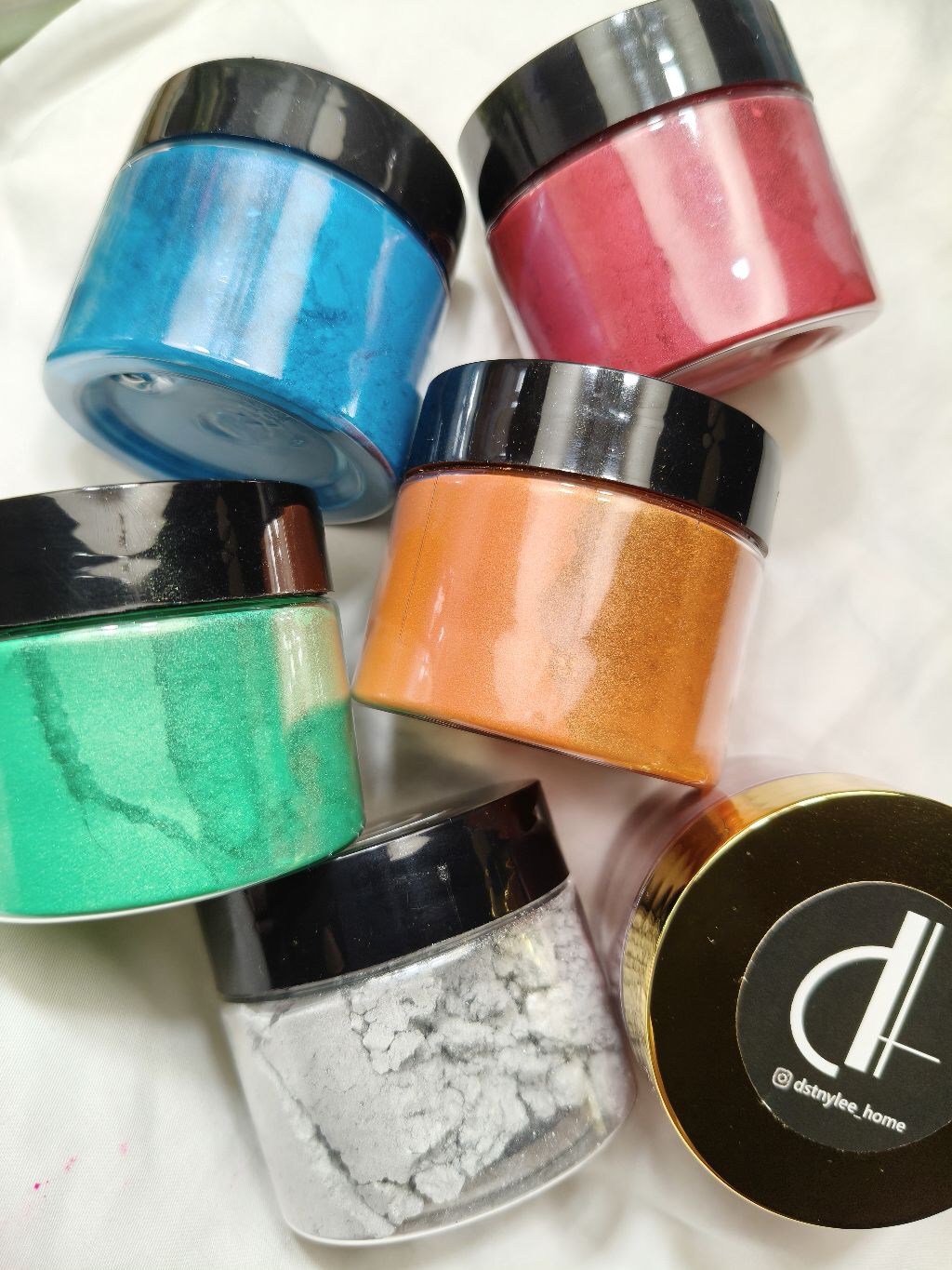 40 Mica Metallics Pearl Powders for arts and crafts | Shopee Singapore
