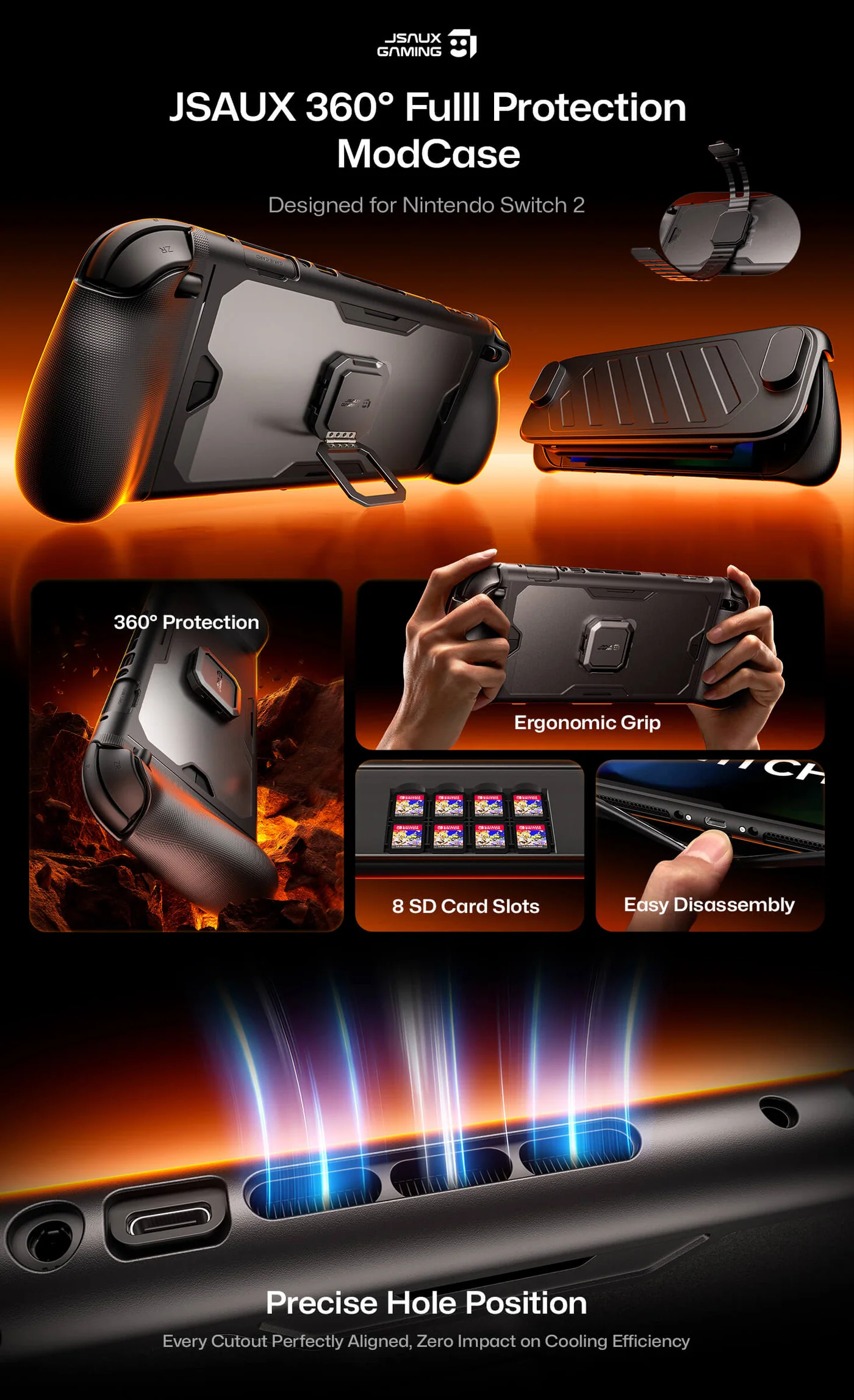 Official JSAUX ModCase for Nintendo Switch 2 | Shopee Singapore