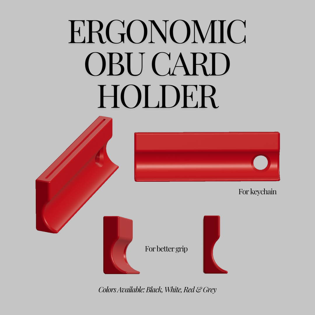 [SG Seller] Ergonomic OBU Card holder | Cash Card | Shopee Singapore