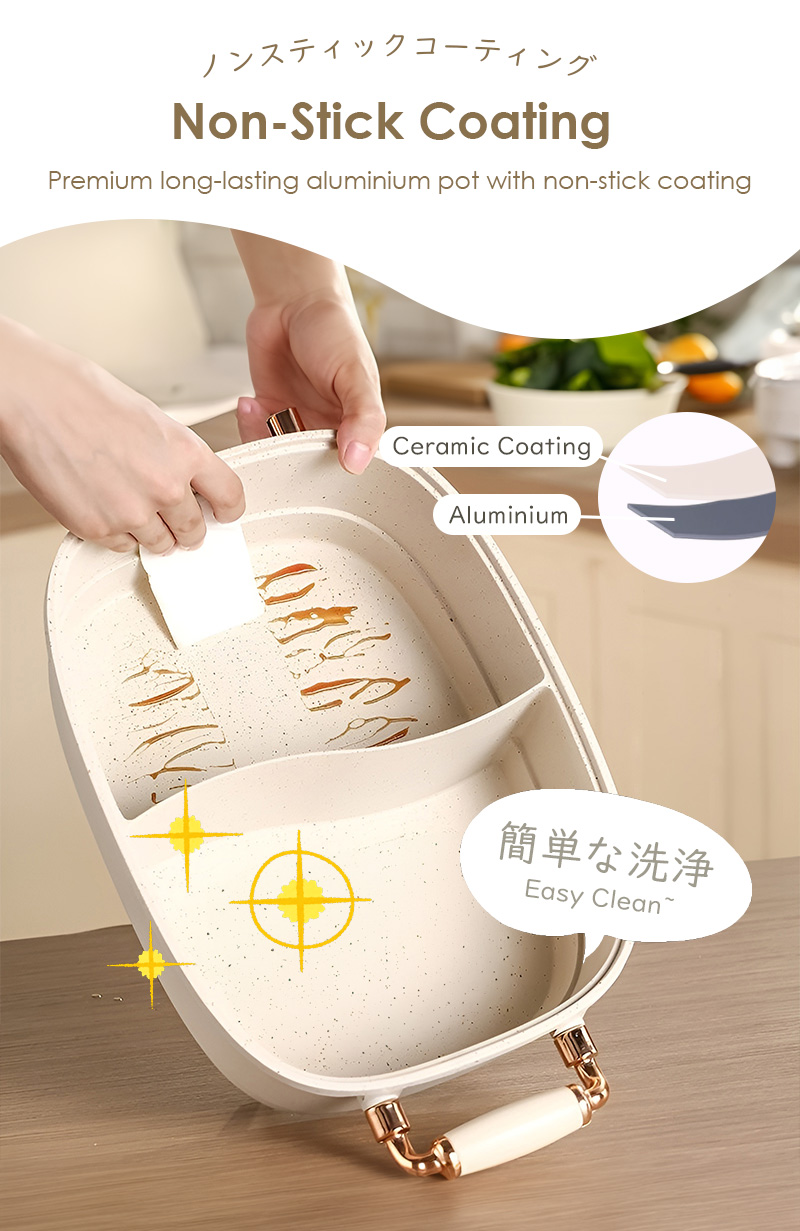 IONA 5L Dual Steamboat Pot Yuan Yang Hotpot Electric Cooker 鸳鸯火鍋 ...