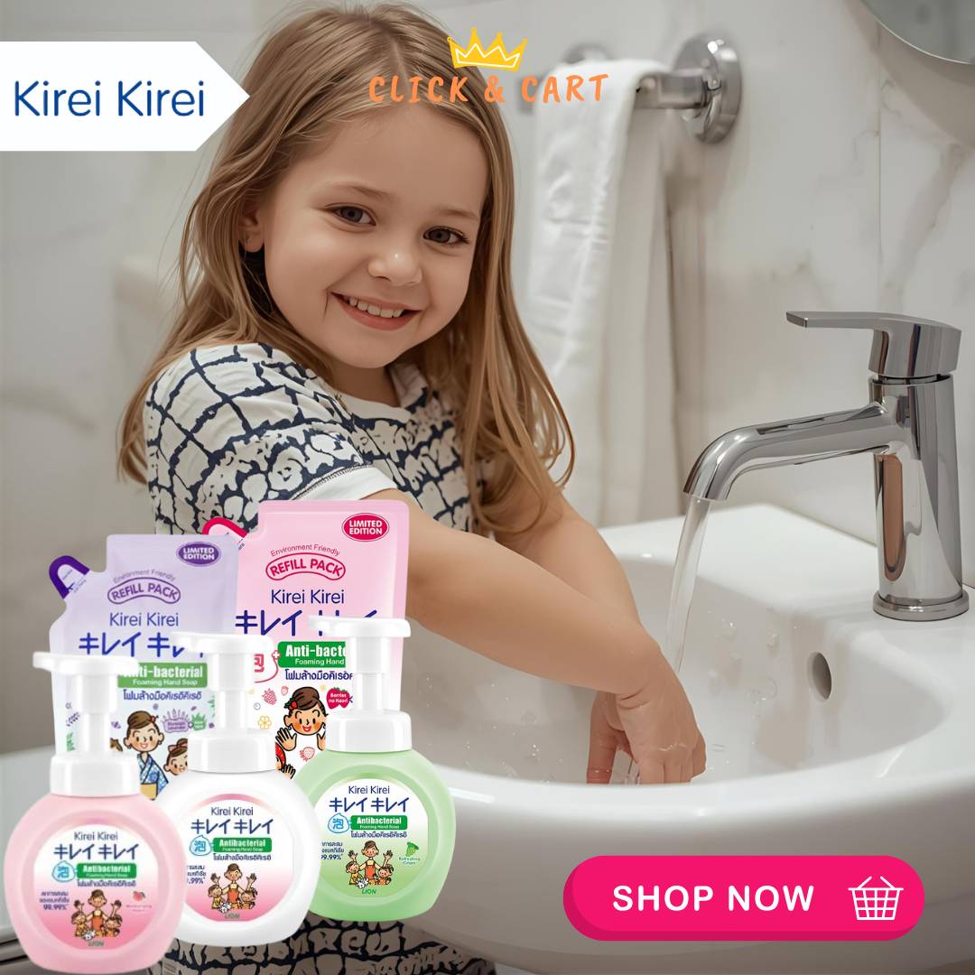 Kirei Kirei Anti-Bacterial Hand Wash Hand Soap / 200ml Refill & 250ml ...