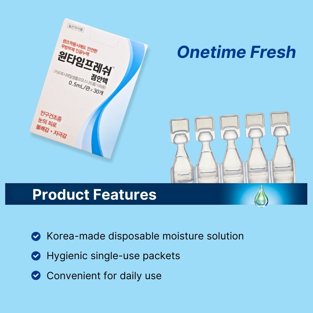 [Single-use Moisture Eye Solution] Refresh / One-time Fresh 0.5ml ...