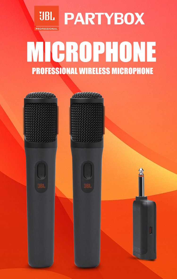 JBL high-end wireless microphone, karaoke microphone UHF, anti ...
