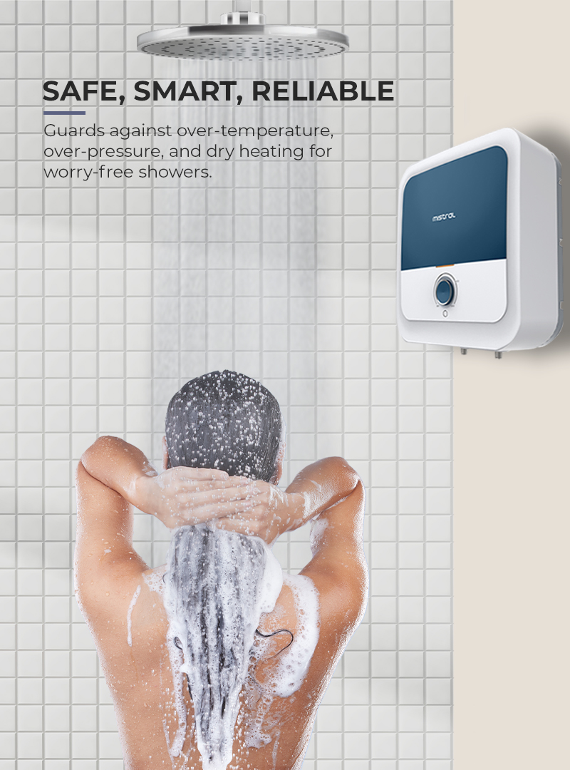 Mistral 15L Storage Water Heater MSWH150WG | Shopee Singapore