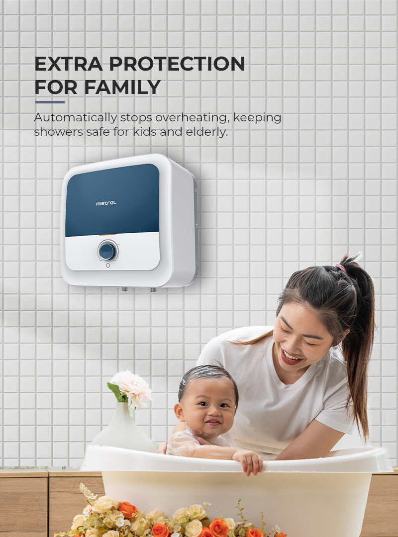 Mistral 15L Storage Water Heater MSWH150WG | Shopee Singapore