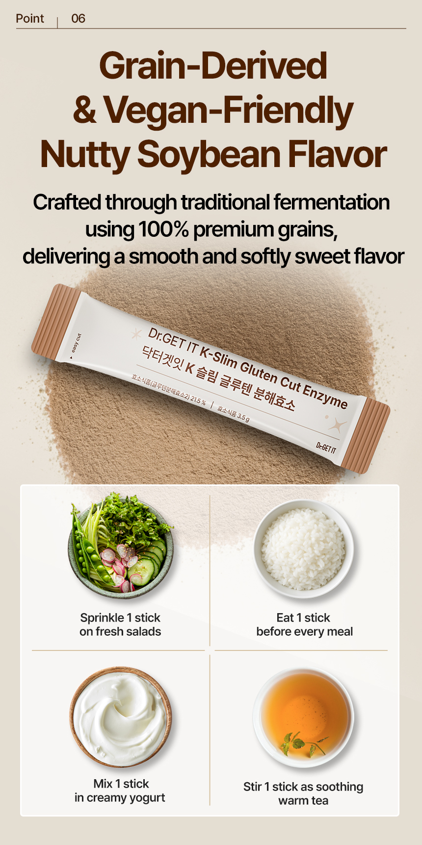 Dr GET IT K Slim Gluten Cut Enzyme Korean High-Tech Enzyme Blend for ...