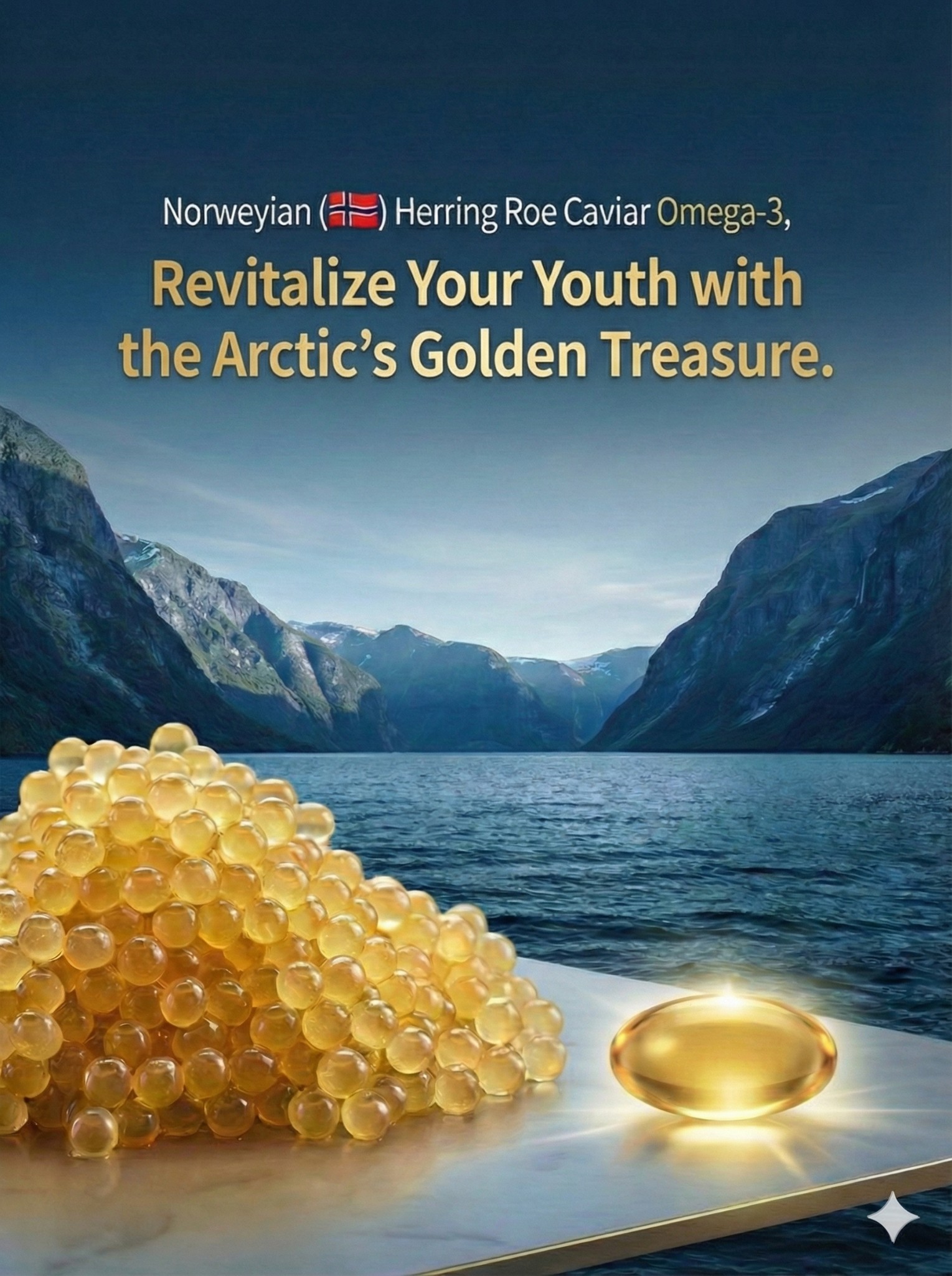 Romega SKIN REFINE- Paradigm shift in skincare supplement from Arctic ...