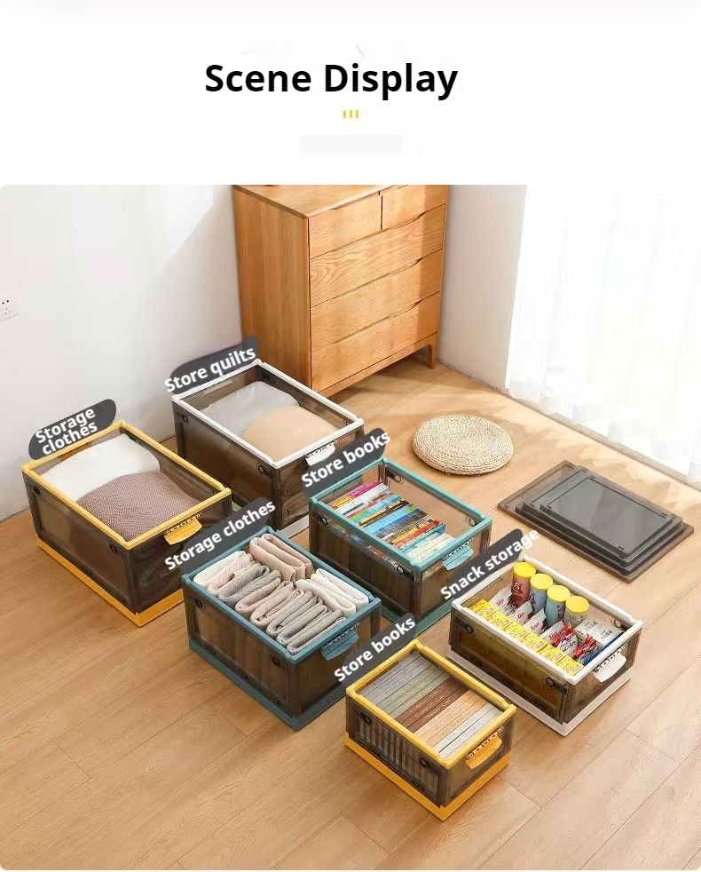 Folding Storage Box Room Folding Storage Box Plastic Storage Box Multi ...