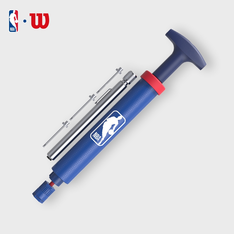 WILSON NBA DRV Pump Kit Dual Action Ball Inflation Set Official ...