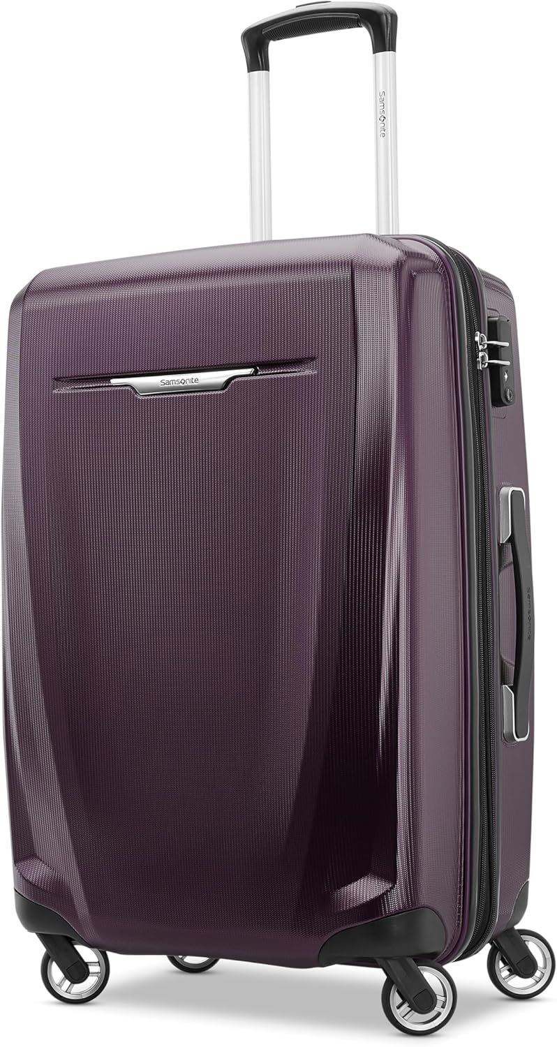 Samsonite Winfield 3 DLX Medium Spinner 68/25 EXP Expandable Hard Case ...