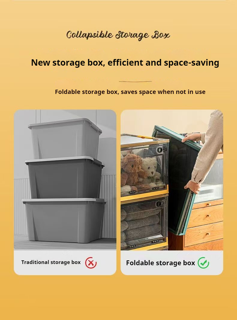 Folding Storage Box Room Folding Storage Box Plastic Storage Box Multi ...