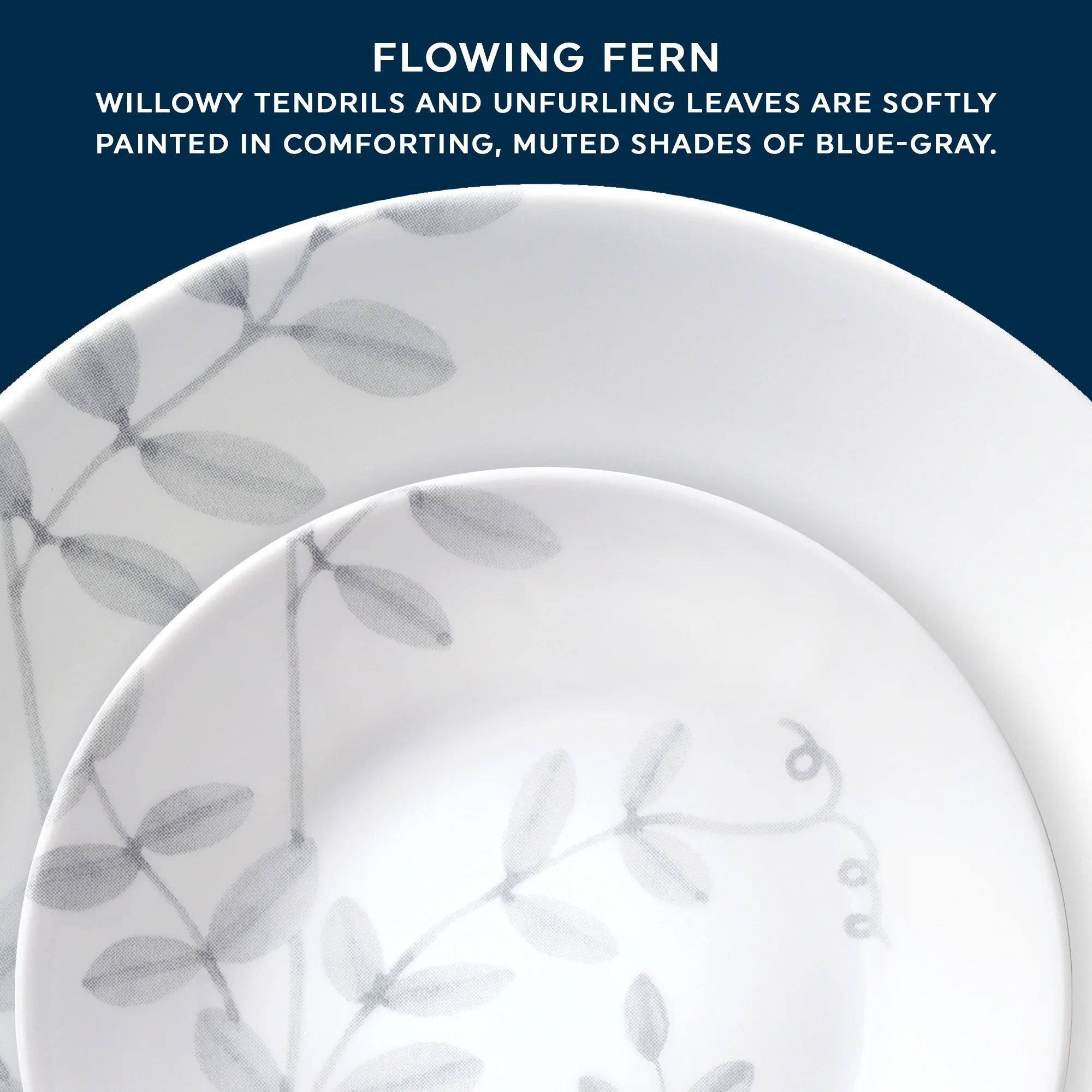 CORELLE 16pc Dinnerware Set – Flowing Fern | Shopee Singapore