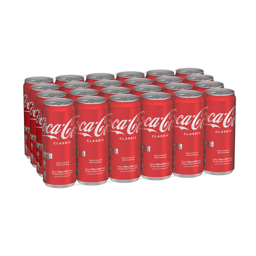 Coca-Cola Classic (320ml x 24 Cans) Carton | Shopee Singapore