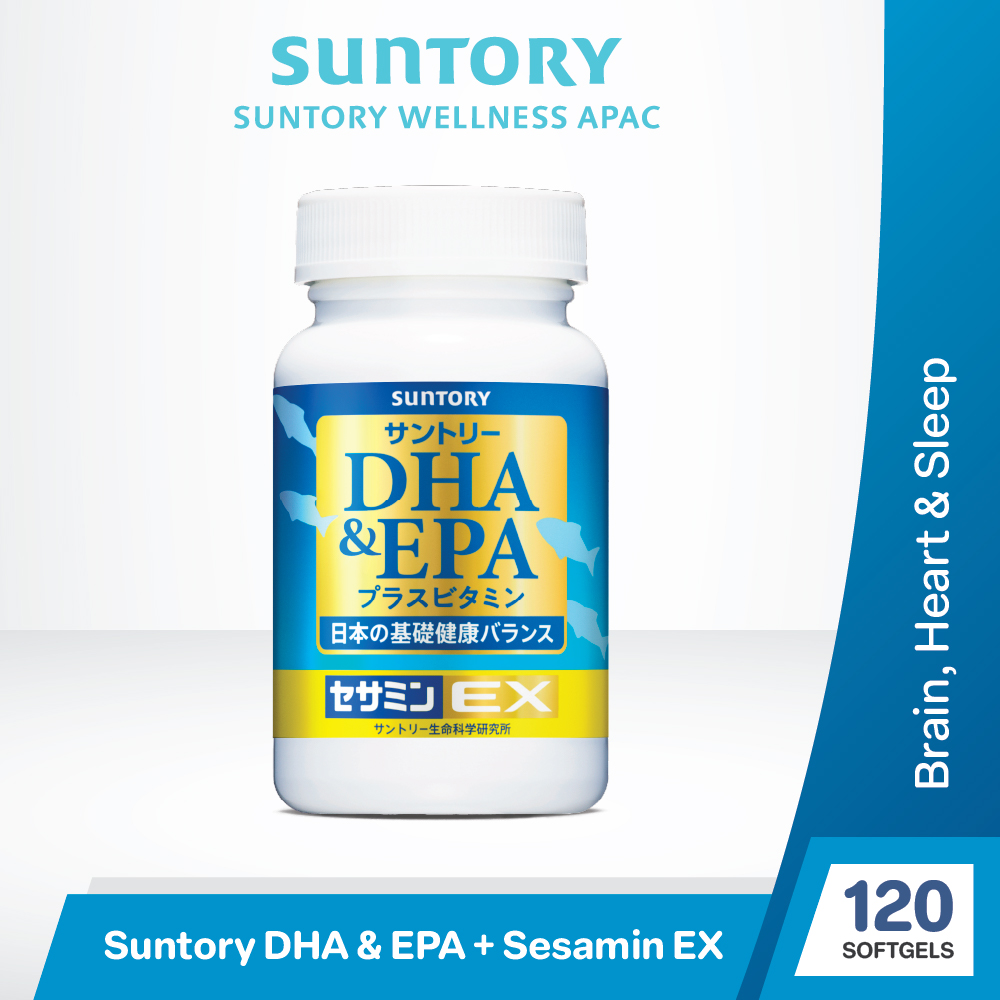 SUNTORY DHA & EPA + Sesamin EX Supplement 120s | Shopee Singapore