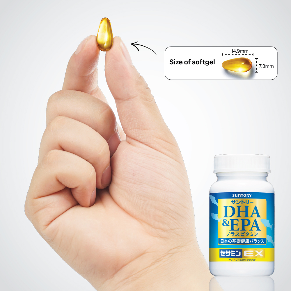 SUNTORY DHA & EPA + Sesamin EX Supplement 120s | Shopee Singapore