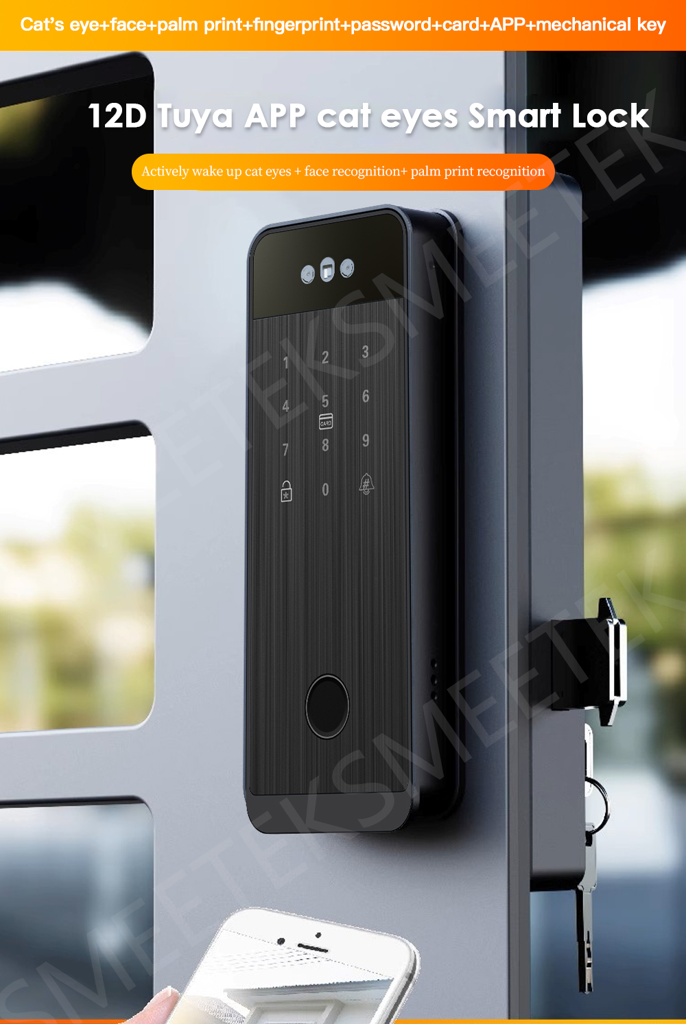 HDB/BTO (Dual-Door Sync Package) Metal and Wooden Doors with One-Touch ...