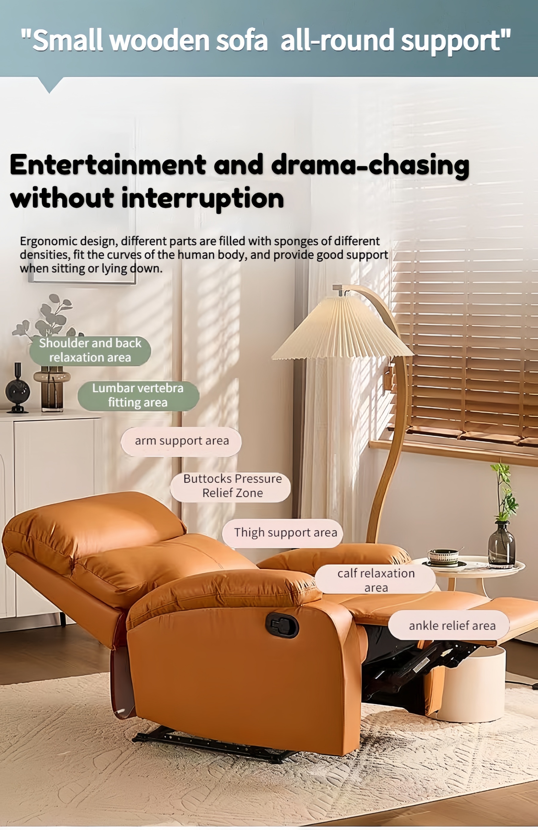[Free shipping]Lazy Sofa Rotating Sofa Leisure Rocking Reclining ...