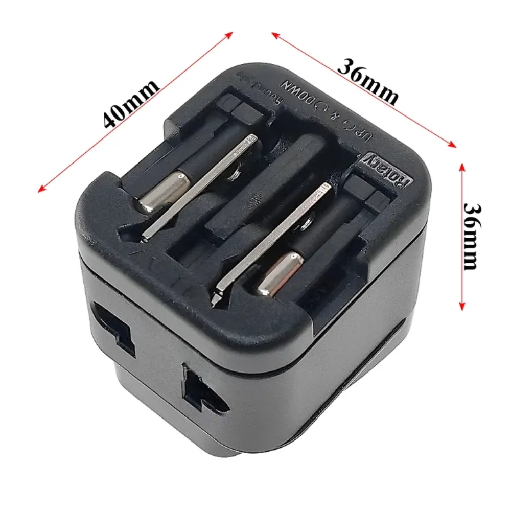 (SG) 🌎 GenTech Mini Universal Travel Adapter | For EU UK AU US CN Japan ...