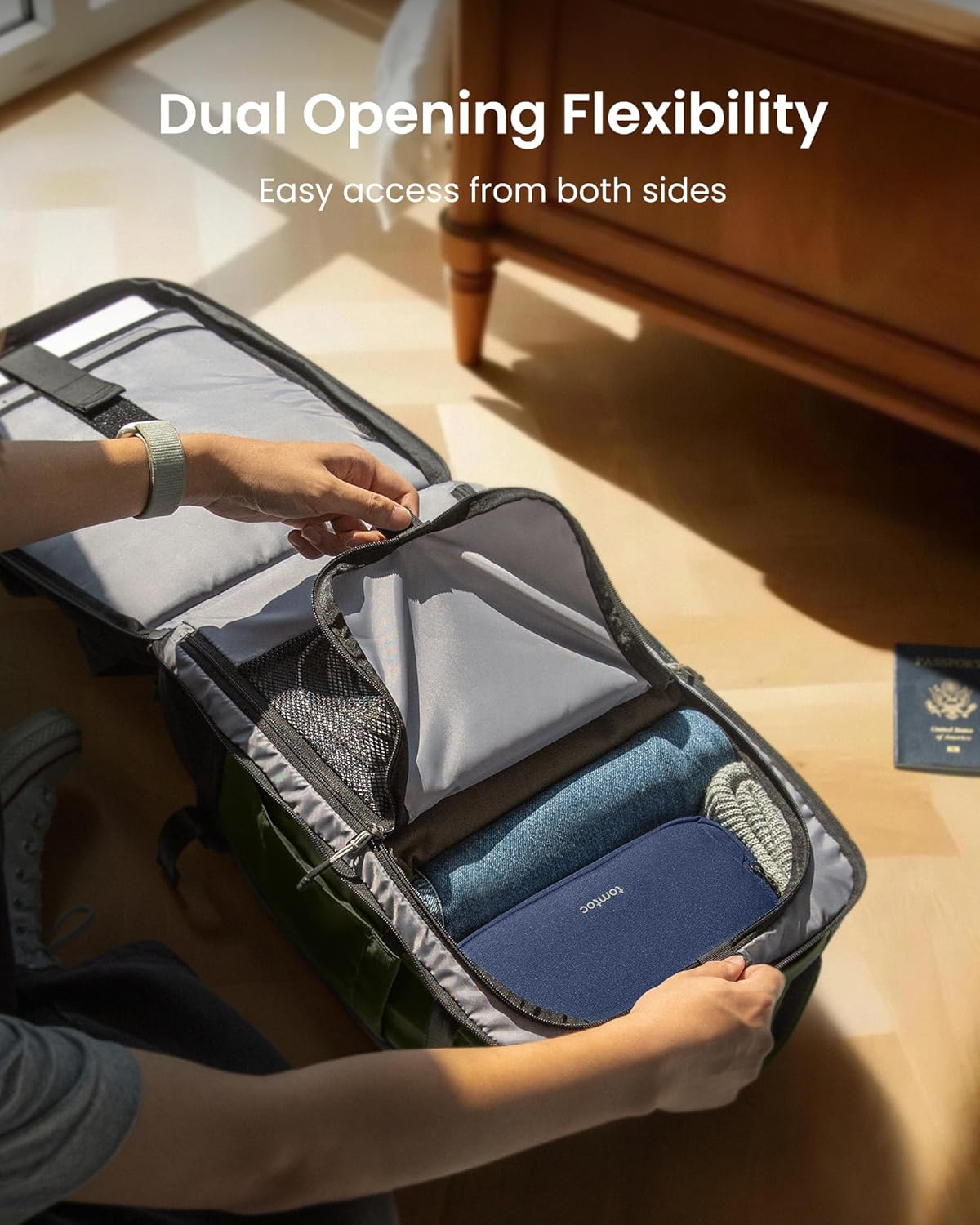 (PRE ORDER) tomtoc Navigator-T66 Liteway Travel Laptop Backpack 28L | 40L - Shipped from 15Nov ...